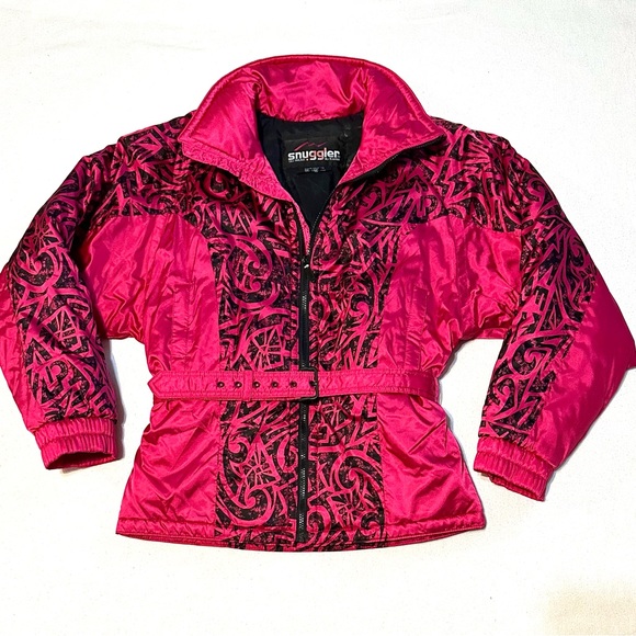 Snuggler by Kaelin | Jackets & Coats | Vtg 9s Snuggler Skiwear Fuscia ...
